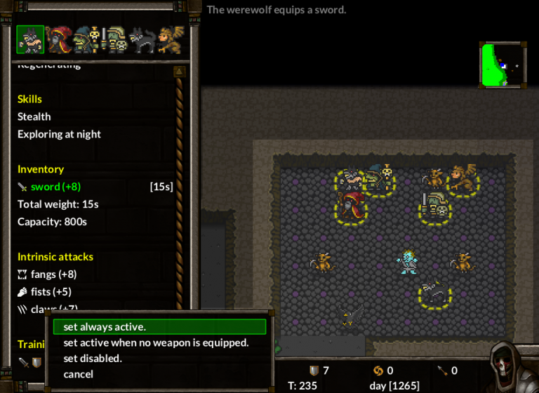 Incoming features | KeeperRL